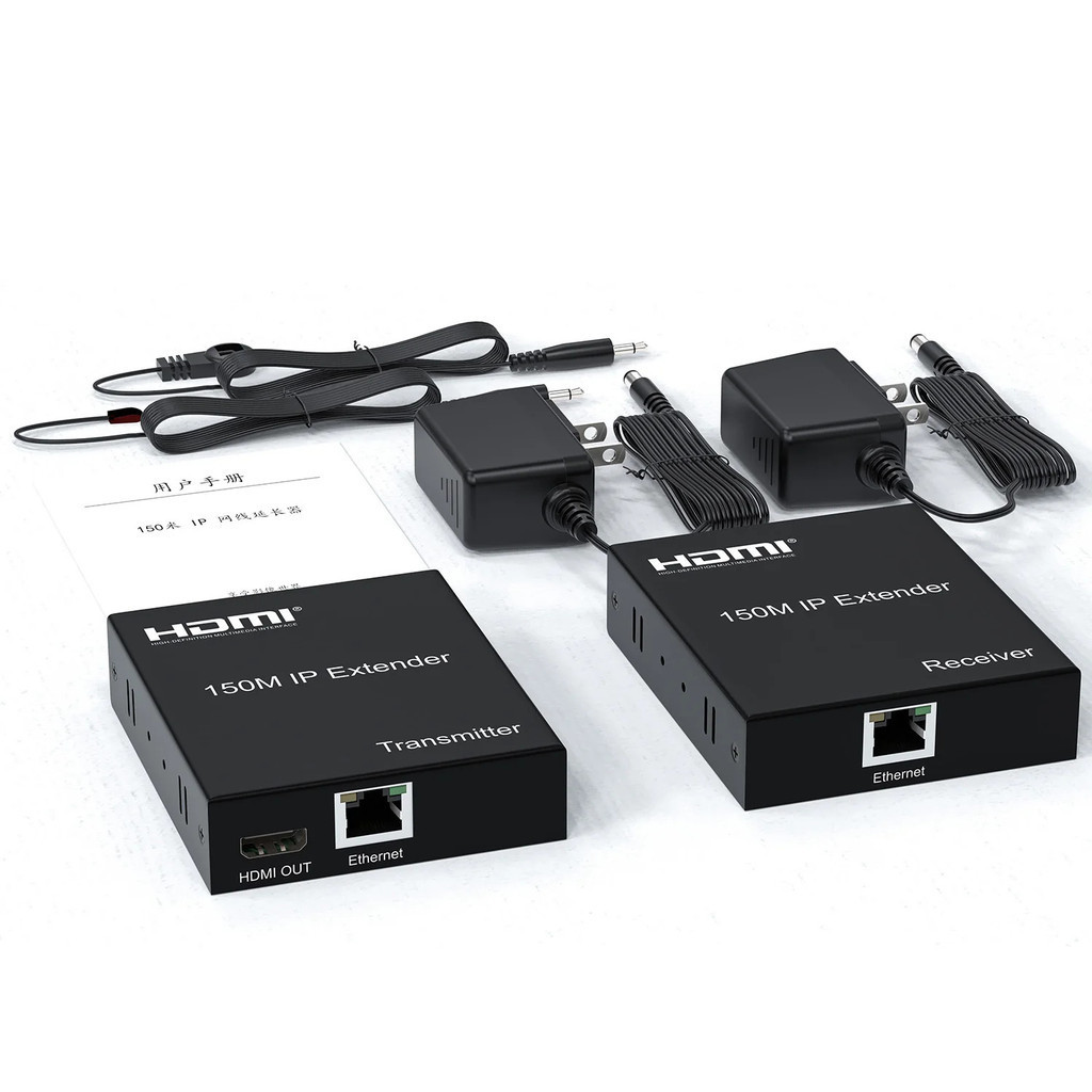 1080p 150m IP Extender with HDMI Loop HDMI RJ45 Ethernet Extender Video ...