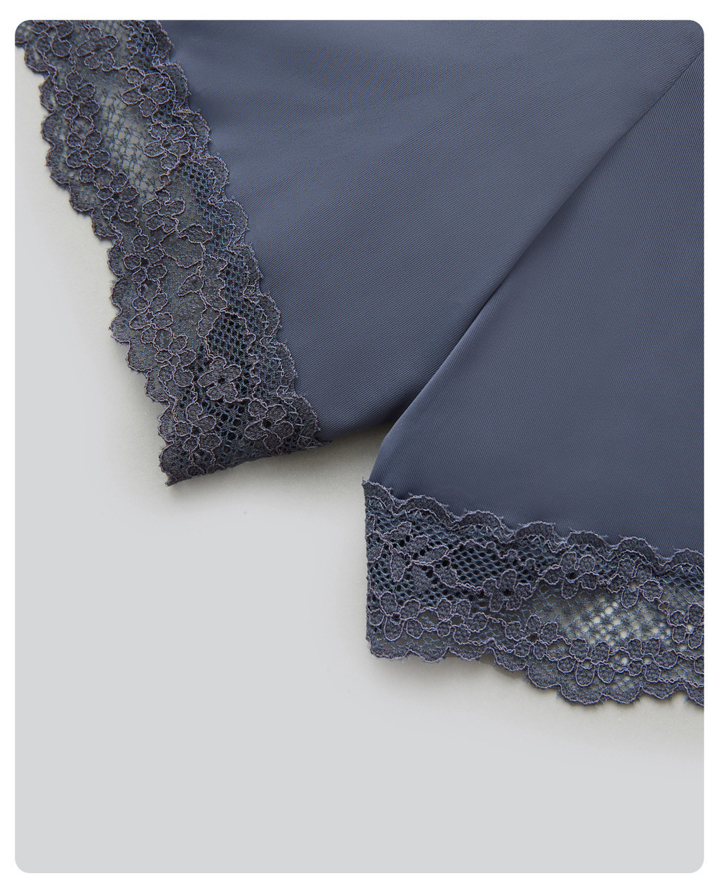 6IXTY8IGHT HOLLY, Cooling Sleep Shorts Micro Fabric Lace Trim ...
