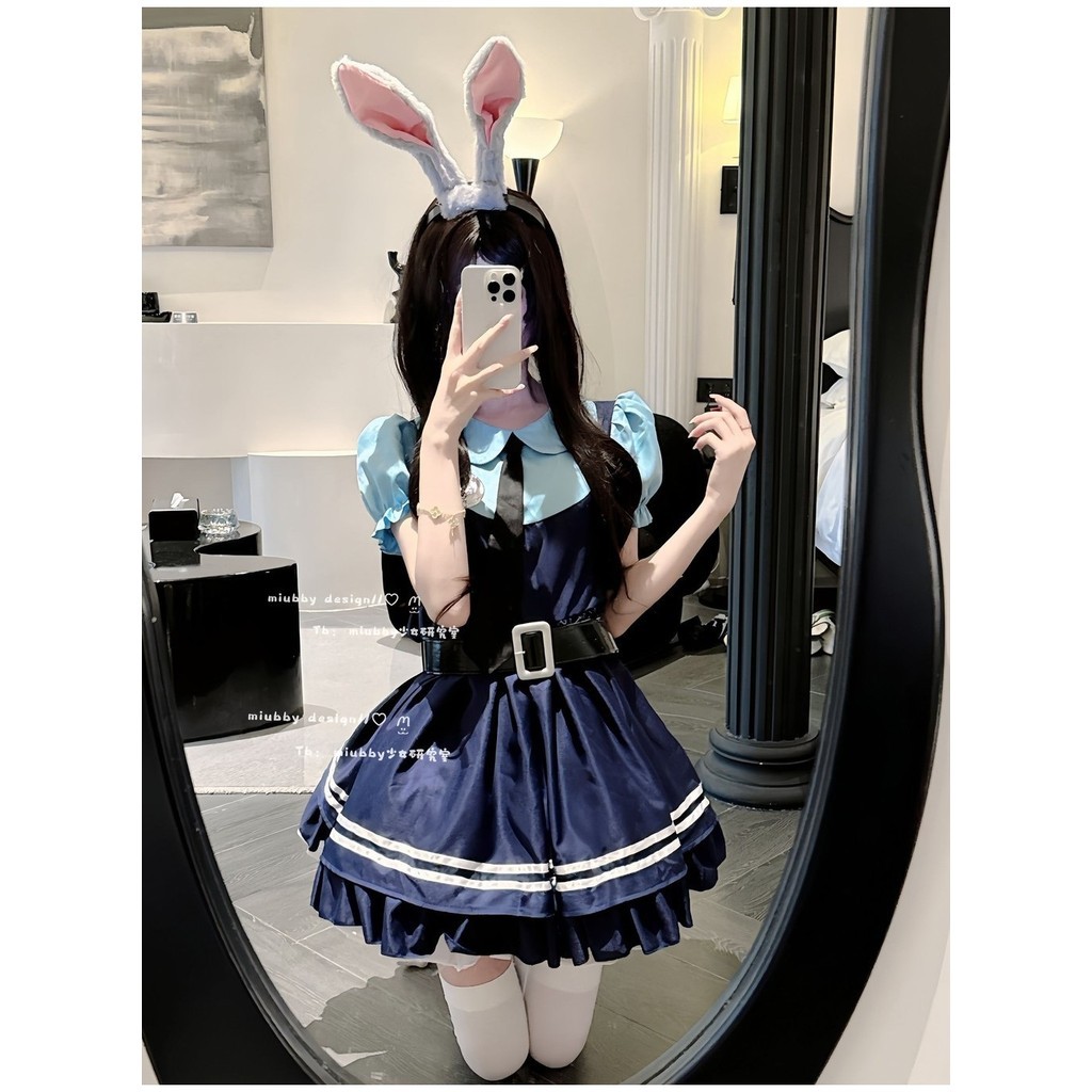 Miubby "Rabbit Attack" Judy Cos Costume Bunny Police Officer Clothes ...