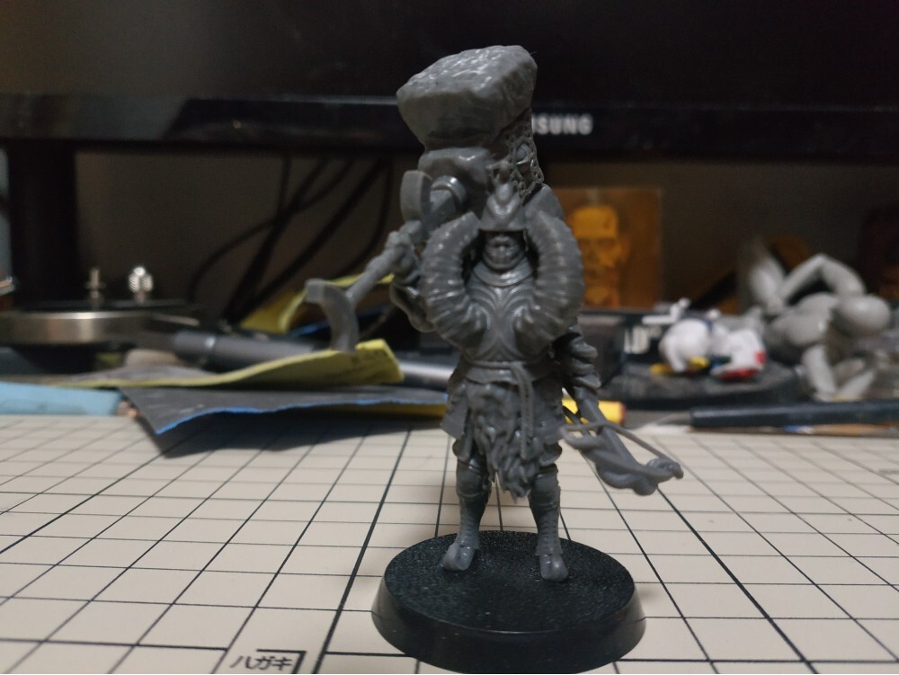 Alden Ring Big Horn Tegrass Festival Figure Board Game 3d Printing ...