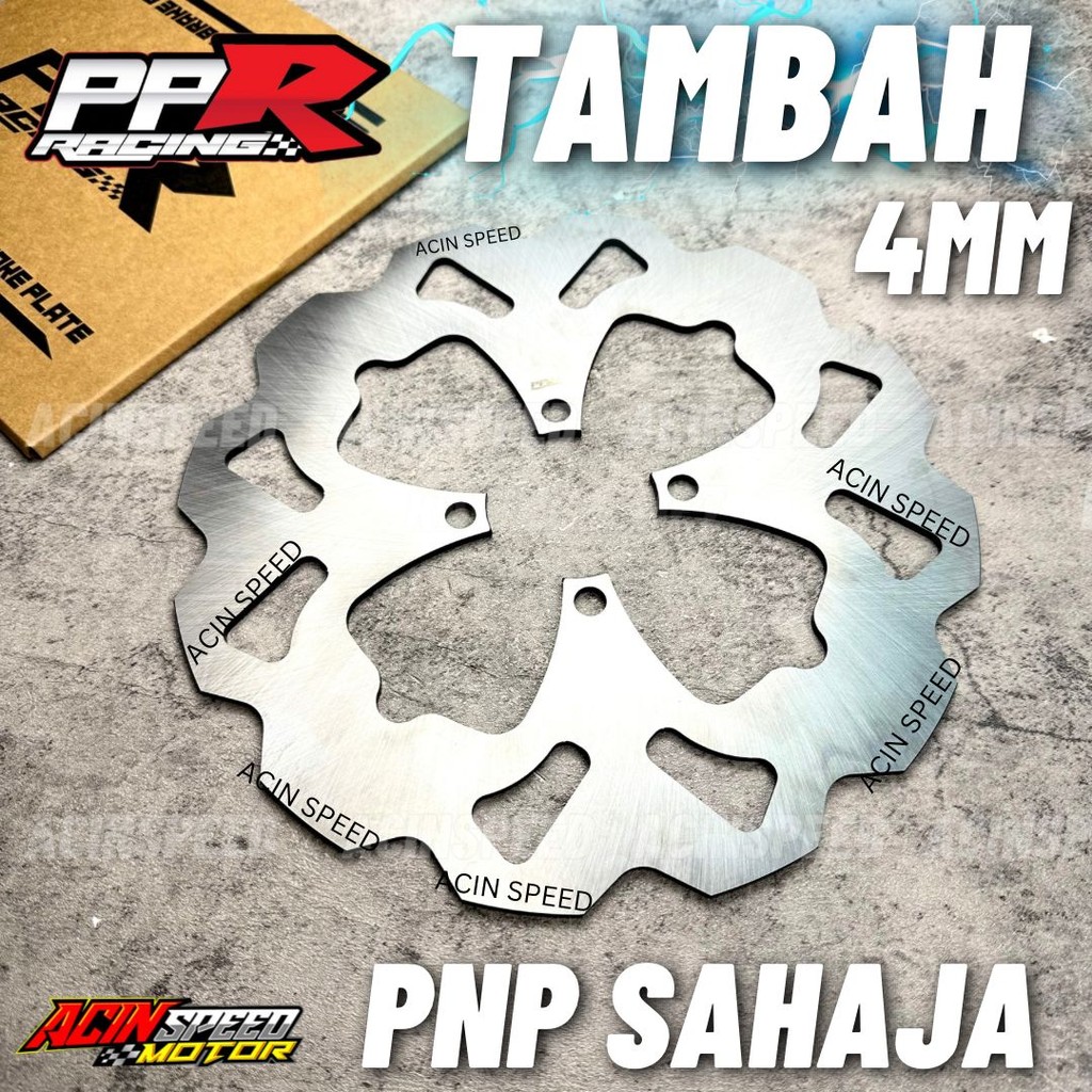“TERBAL 4MM” PPR RACING R4 DISC PLATE/ BINTANG DISC BRAKE/ DISC BRAKE ...