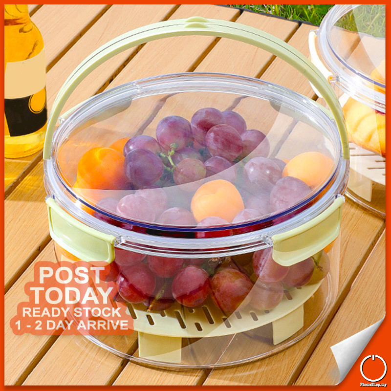 𝐀𝐈𝐑𝐓𝐈𝐆𝐇𝐓 𝐒𝐄𝐀𝐋𝐈𝐍𝐆 Portable Food Storage Box Travel Picnic Tupperware ...