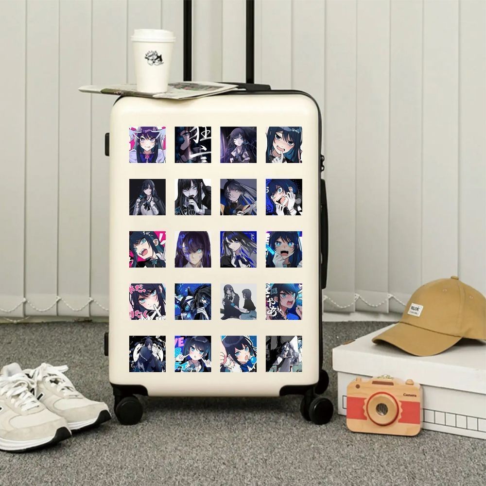 Ado Stickers 59pcs 2D Anime Peripheral Decoration Cute Mobile Phone ...