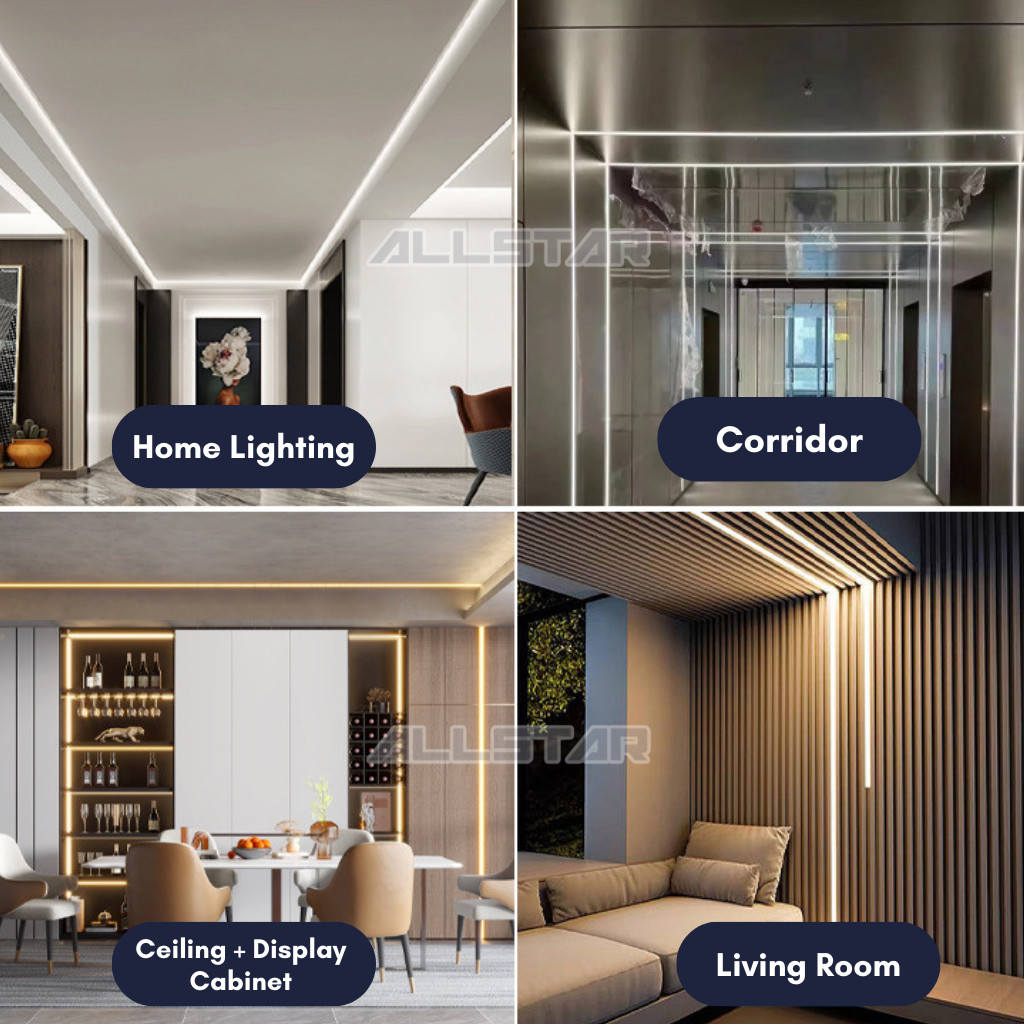 【SIRIM】LED T5 Batten Tube 3 Pin Light Lamp Bulb Complete Set Celling ...
