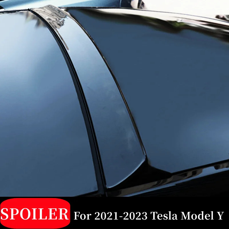 For 2021 2022 2023 Tesla Model Y Rear Roof Window Trunk Lid Car Sport ...