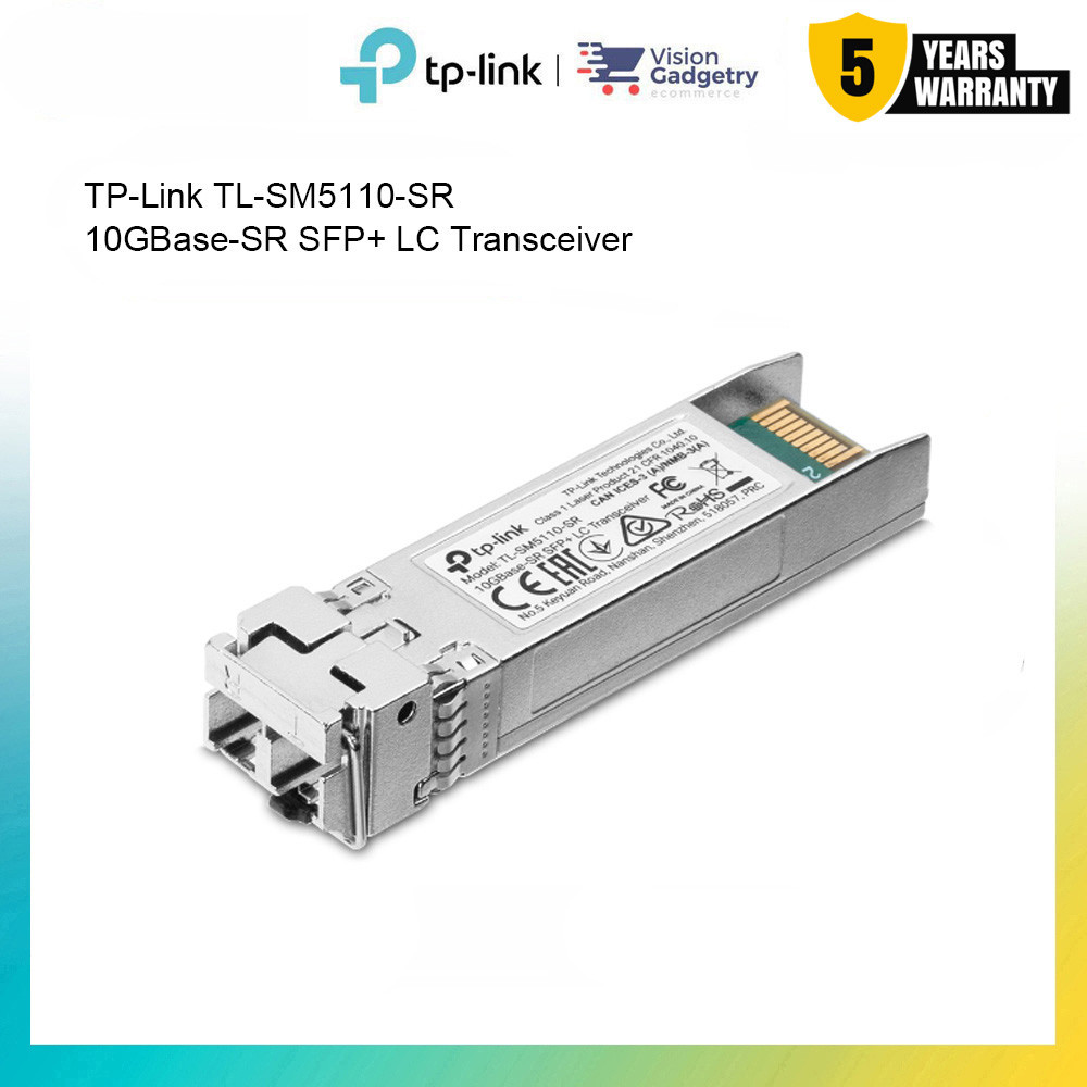 TP-Link TL-SM5110-SR TL-SM5110-LR 10GBase-SR SFP+ LC Transceiver ...