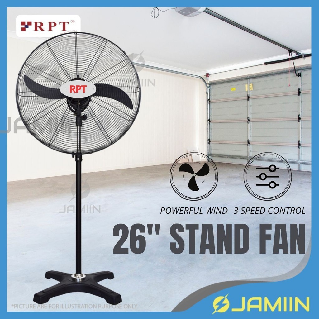 RPT 26" Stand Fan Industrial Series Fan Kipas Besar Kilang Kipas ...