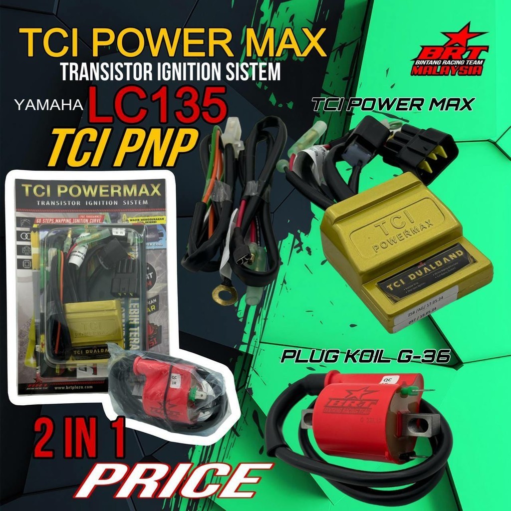 BRT RACING LC135 V1-V7 TCI DUAL BAND POWER MAX TRANSISTOR IGNITION ...