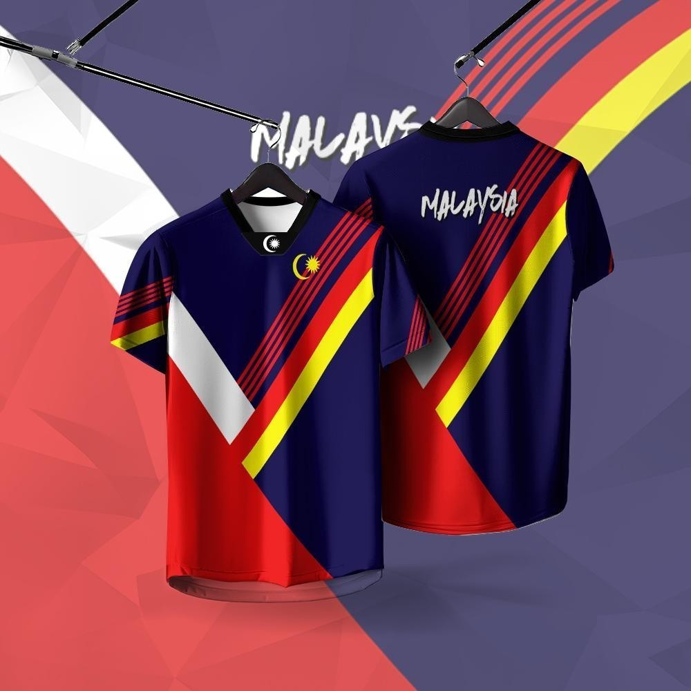 2024 baju merdeka Muslim Jersey Malaysia 67th anniversary Muslim Dress ...