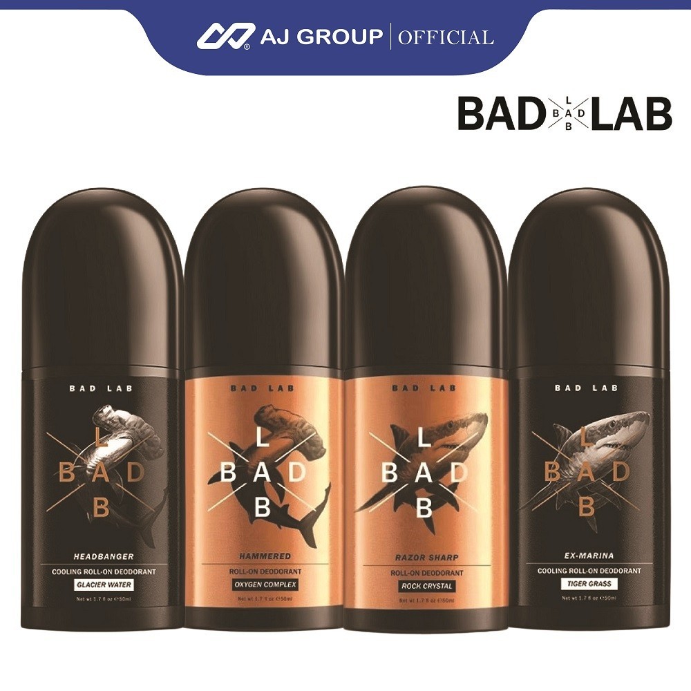 Bad Lab Cooling Roll On Deodorant (50ml) | Shopee Malaysia