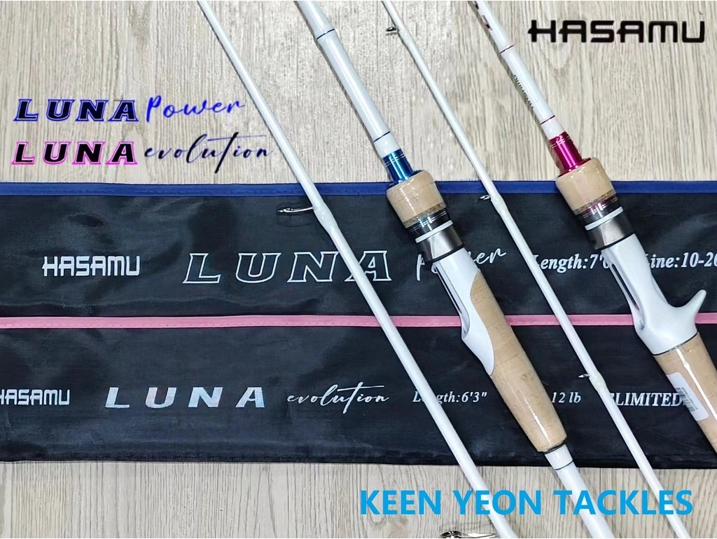 HASAMU LUNA/ LUNA EVOLUTION LIMITED/ LUNA POWER FISHING ROD | Shopee ...