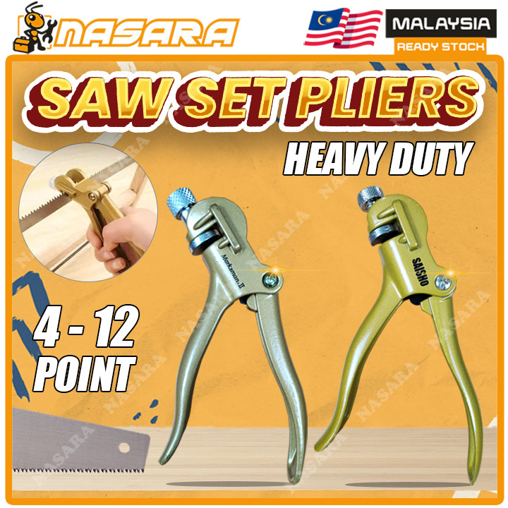 Nasara Saw Set Master Plier Hand Tools For Bend Wood Saw Tooth Setter ...