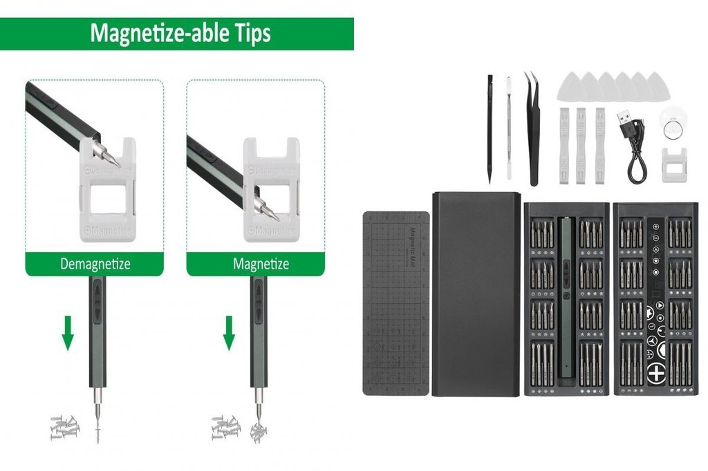AM* Handheld Screwdriver High Speed Rechargeable Electric Precision ...