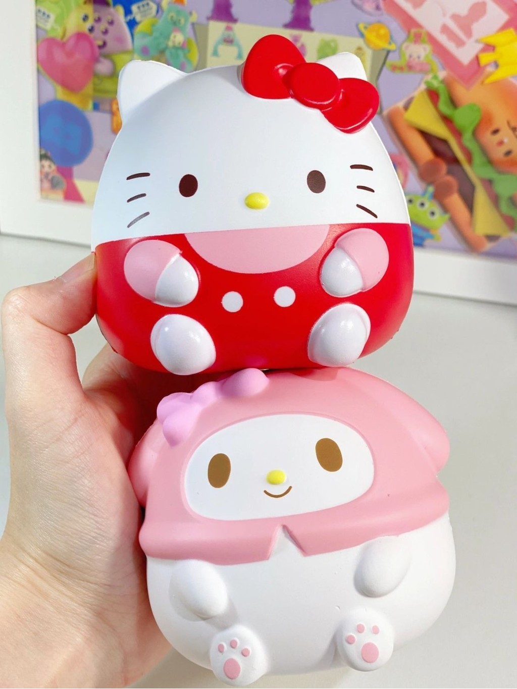 Stress relieving Sanrio Labubu toy Elastic stress relieving toy ...