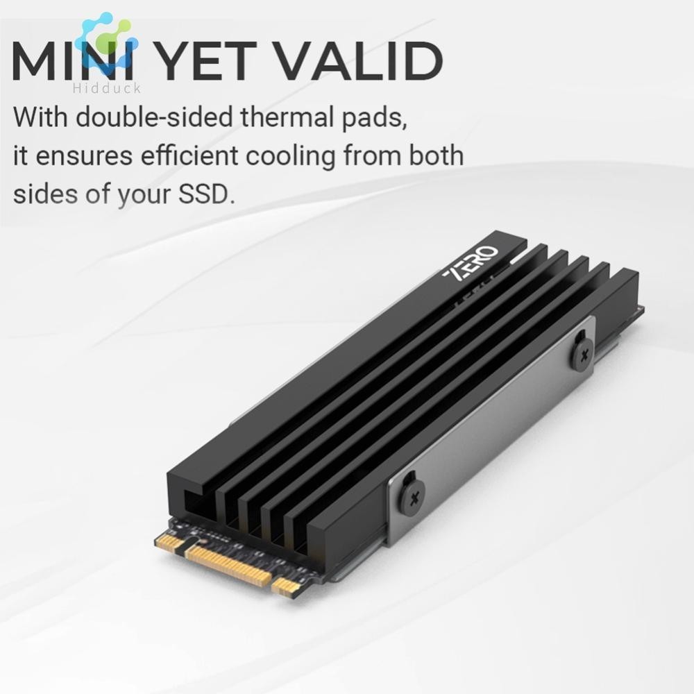 ID-COOLING ZERO-M05 SSD Heatsink Gasket Aluminum Alloy M.2 2280 SSD ...