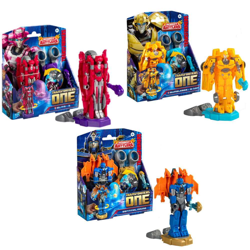 Transformers One Robot Battlers Action Figures By Hasbro (F9203 ...