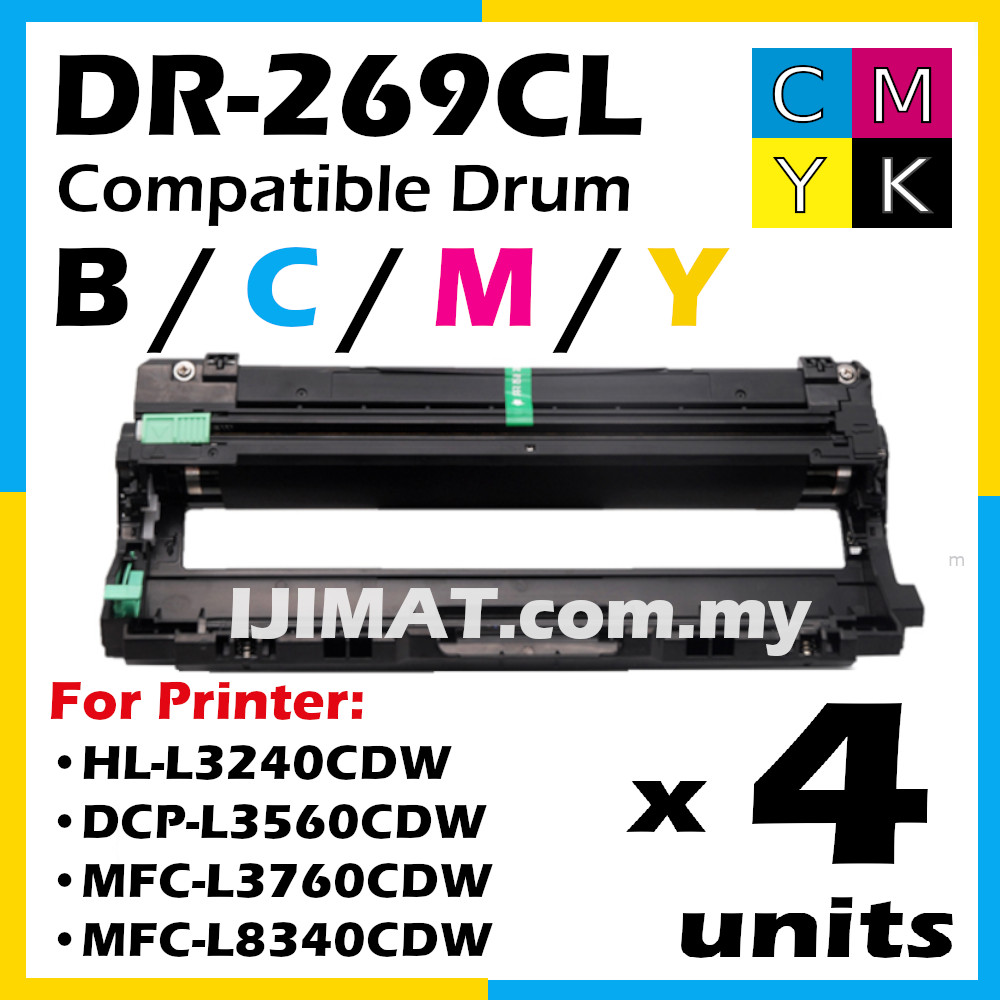 Compatible Drum Brother For TN269XL TN269 DR269 DR269CL DR-269CL HL-L3240cdw DCP-L3560cdw MFC ...