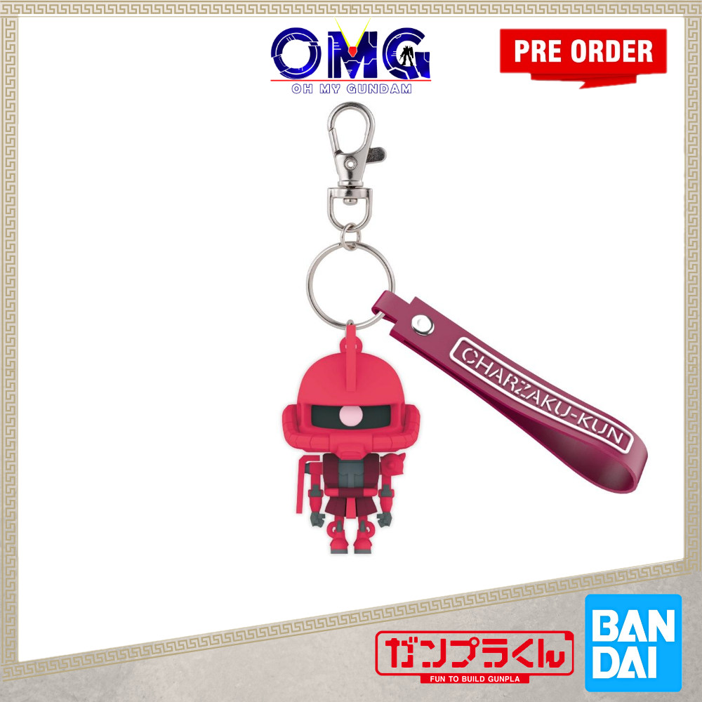 [OMGPO Mar 2025] Bandai 3D Rubber Mascot Keychain - Char Zaku-Kun 68382 ...