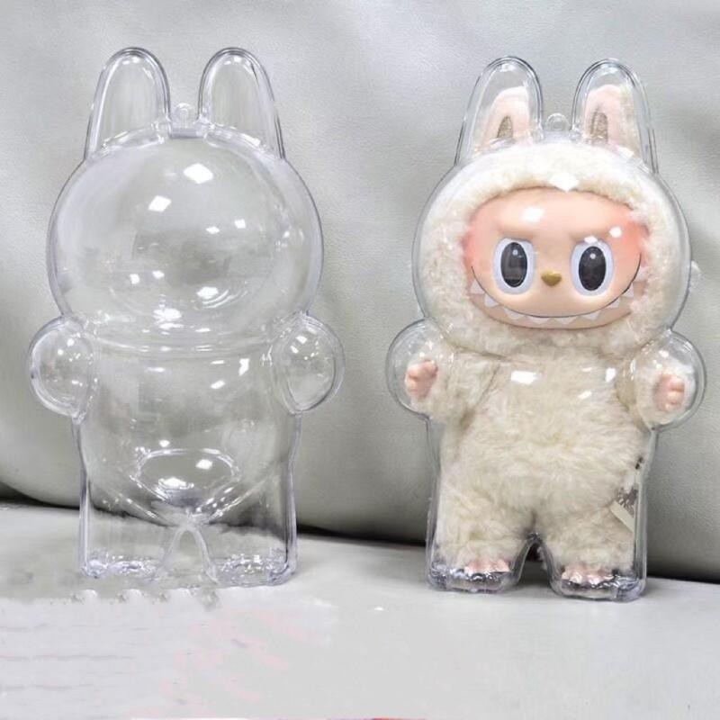 Bubble Mart Labubu Doll First Generation Transparent PVC Dust-proof ...