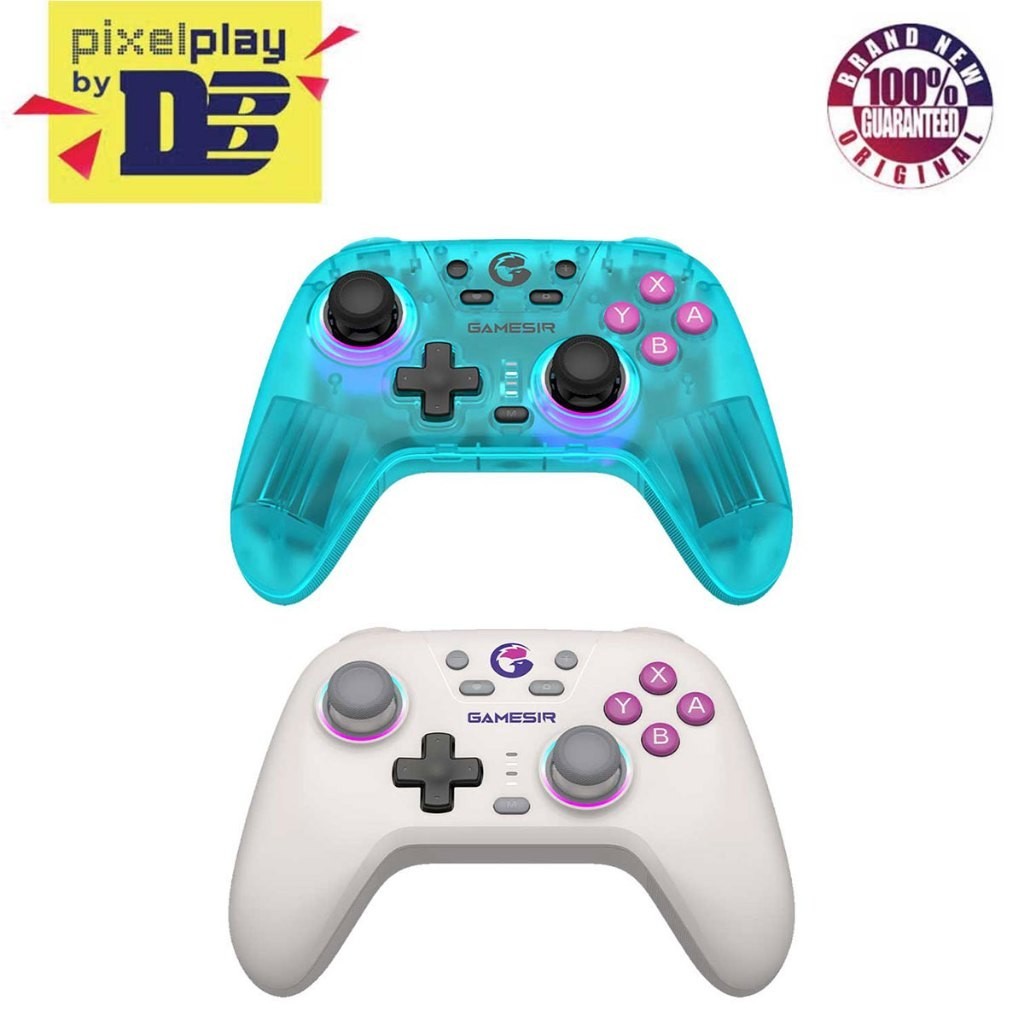 Gamesir T4 Nova HD Rumble Wireless Controller For N-Switch (Neon Teal ...