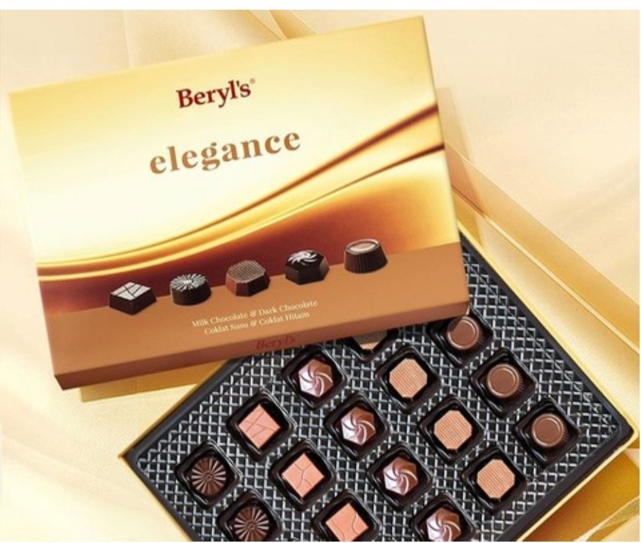 Beryl's Elegance Milk Chocolate & Dark Chocolate Box 160g | Shopee Malaysia