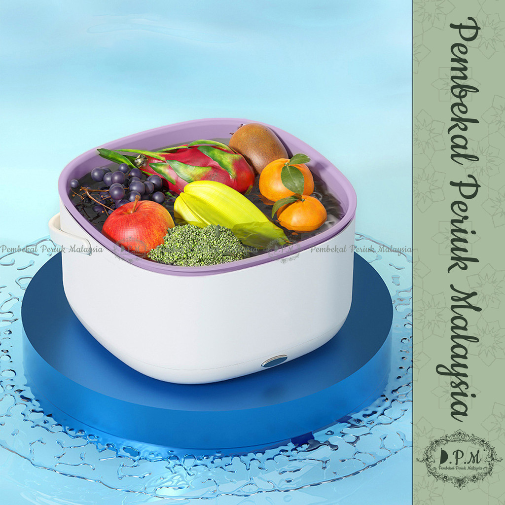 Ultrasonic Vegetable Washer / Pencuci Sayur Ultrasonik (READY STOCK ...