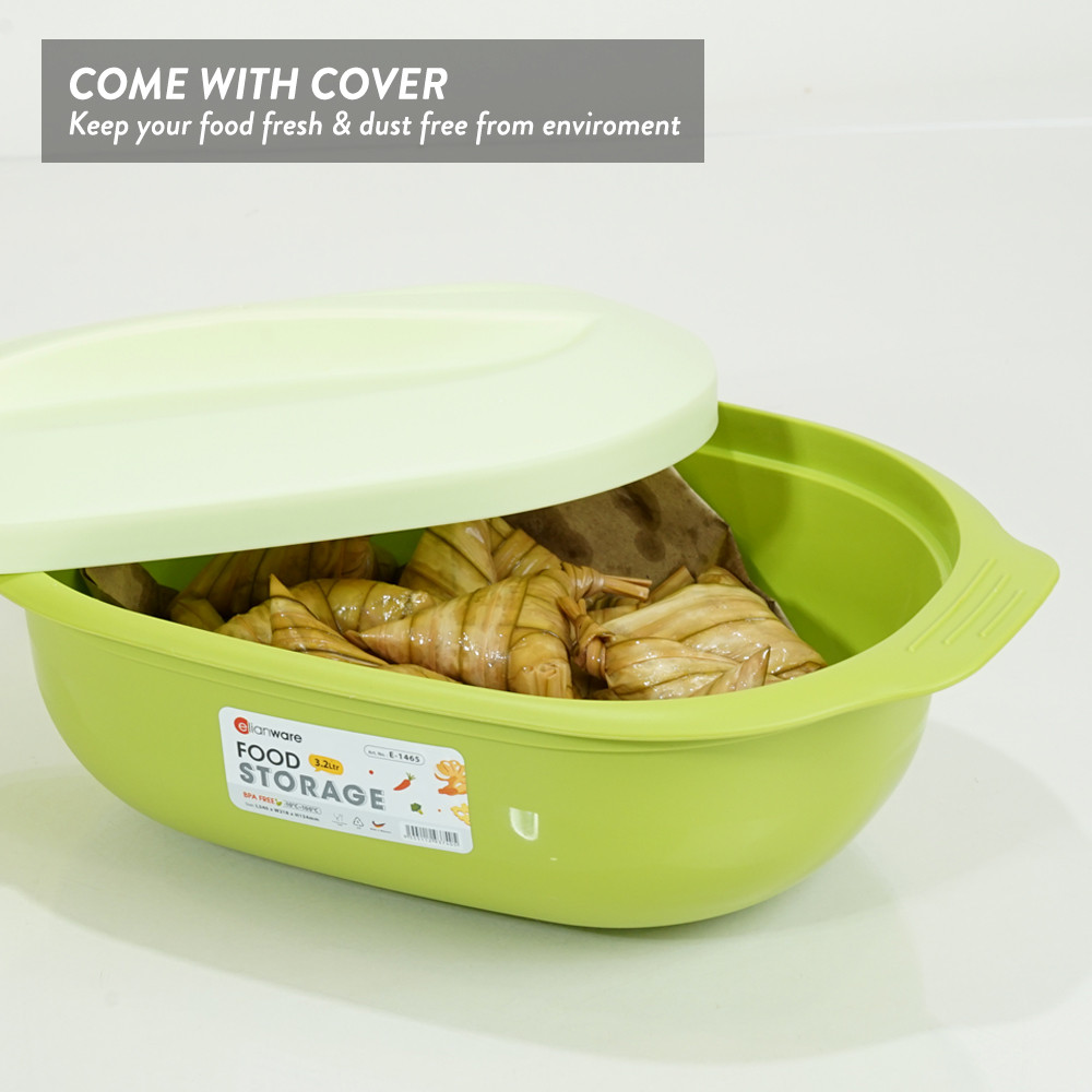 Elianware 4PCS Set Bekas Makanan Buffet Food Tray With Senduk Bekas ...