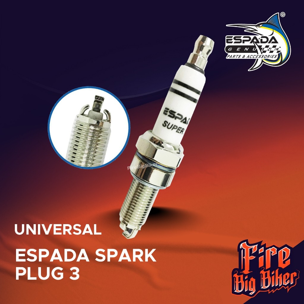 Espada PLatinium spark plug (3 legs) CPR8EA-9 Y15 / Y16 / NVX / ADV ...