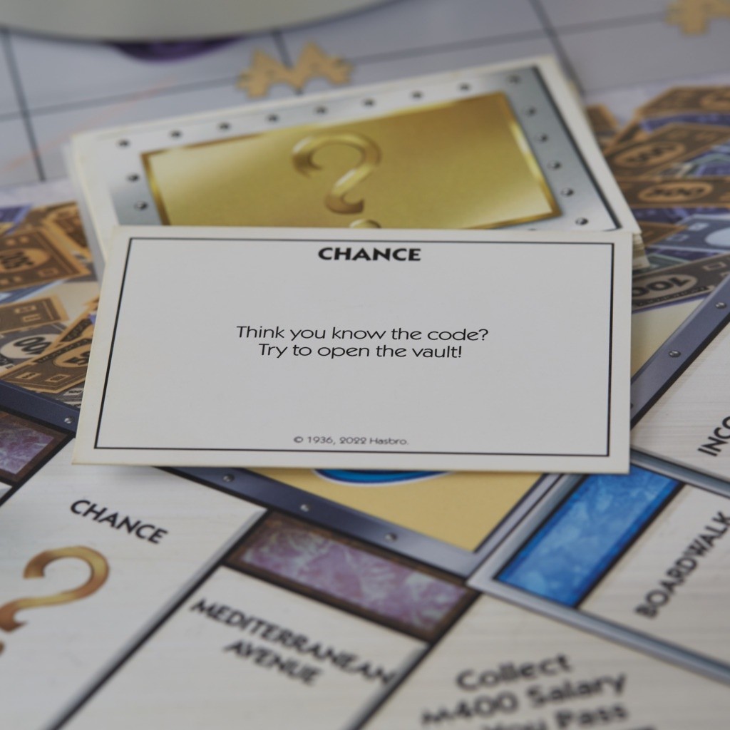 Monopoly Secret Vault Board Game for Kids Ages 8 and Up, Family Board ...