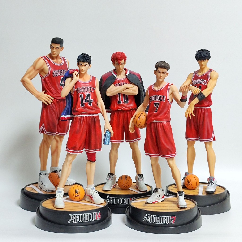 Marvelous Infinite Gk Slam Dunk Pvc Model Set With Rukawa Kaede Figures ...