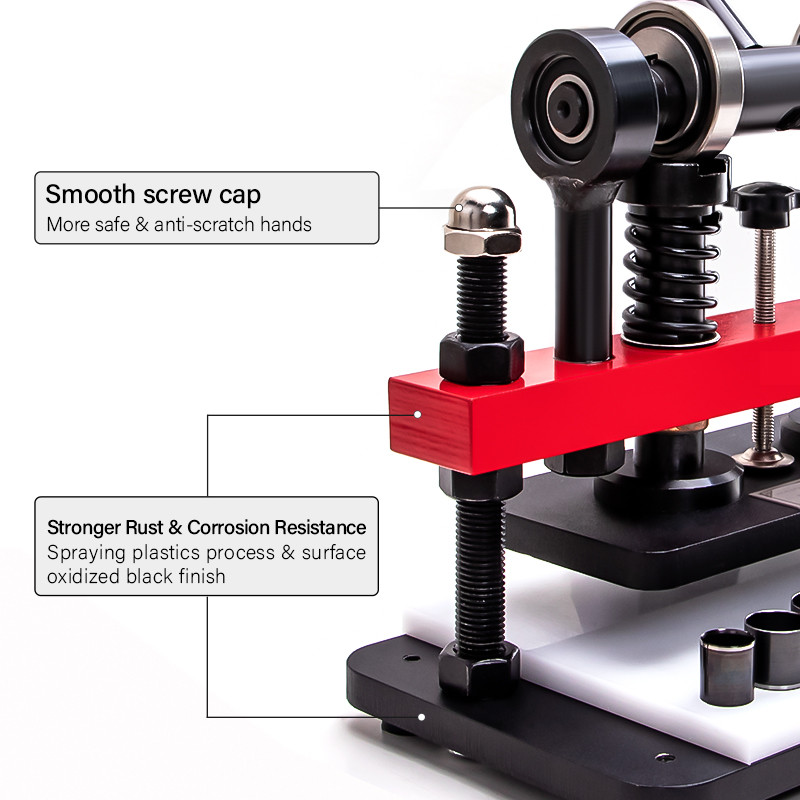 WUTA Leather Cutting Machine Manual Die Cutter Embossing Shaping Tools ...