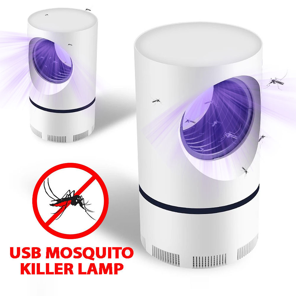 Pest Catcher Mosquito Insect Killer Lamp Electric Trap USB Bug Insect ...