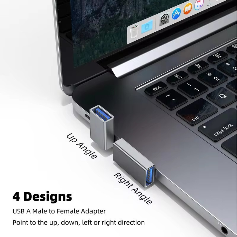 USB 3.0 Adapter 90 Degree Left Right Up Down Angled USB 3.0 A Male To ...