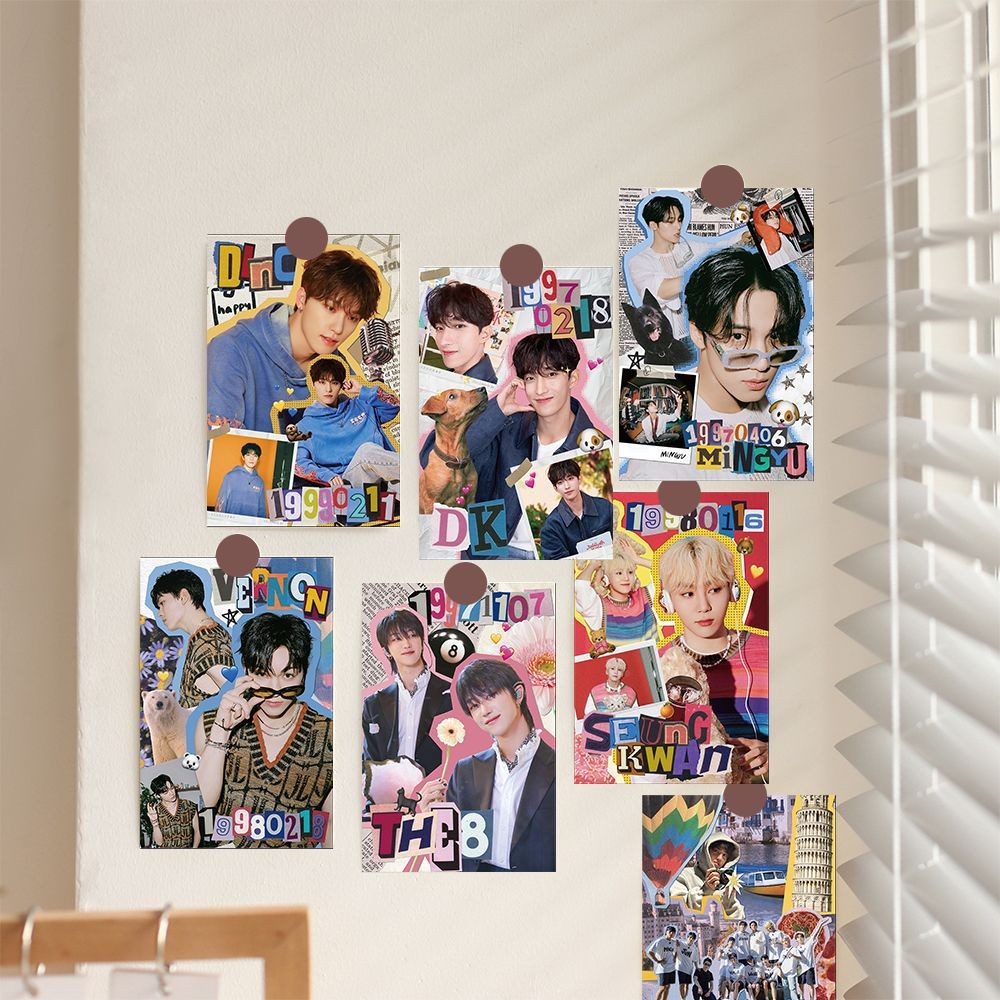 20 Sheets Seventeen Poster Ins Student Room Bedroom Wall Decoration ...