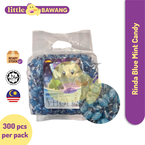Rinda Candy Pemborong Blue Mint Butter Mint Flavor Coconut Flavor ...