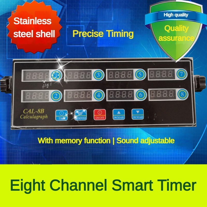 Kitchen Commercial Stainless Steel Standard Timer Intelligent Countdown ...