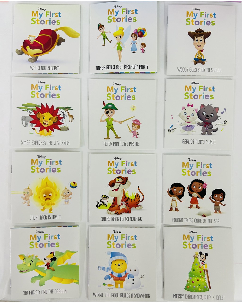 Disney My First Stories 24 Story Books Library Collection With Giant ...