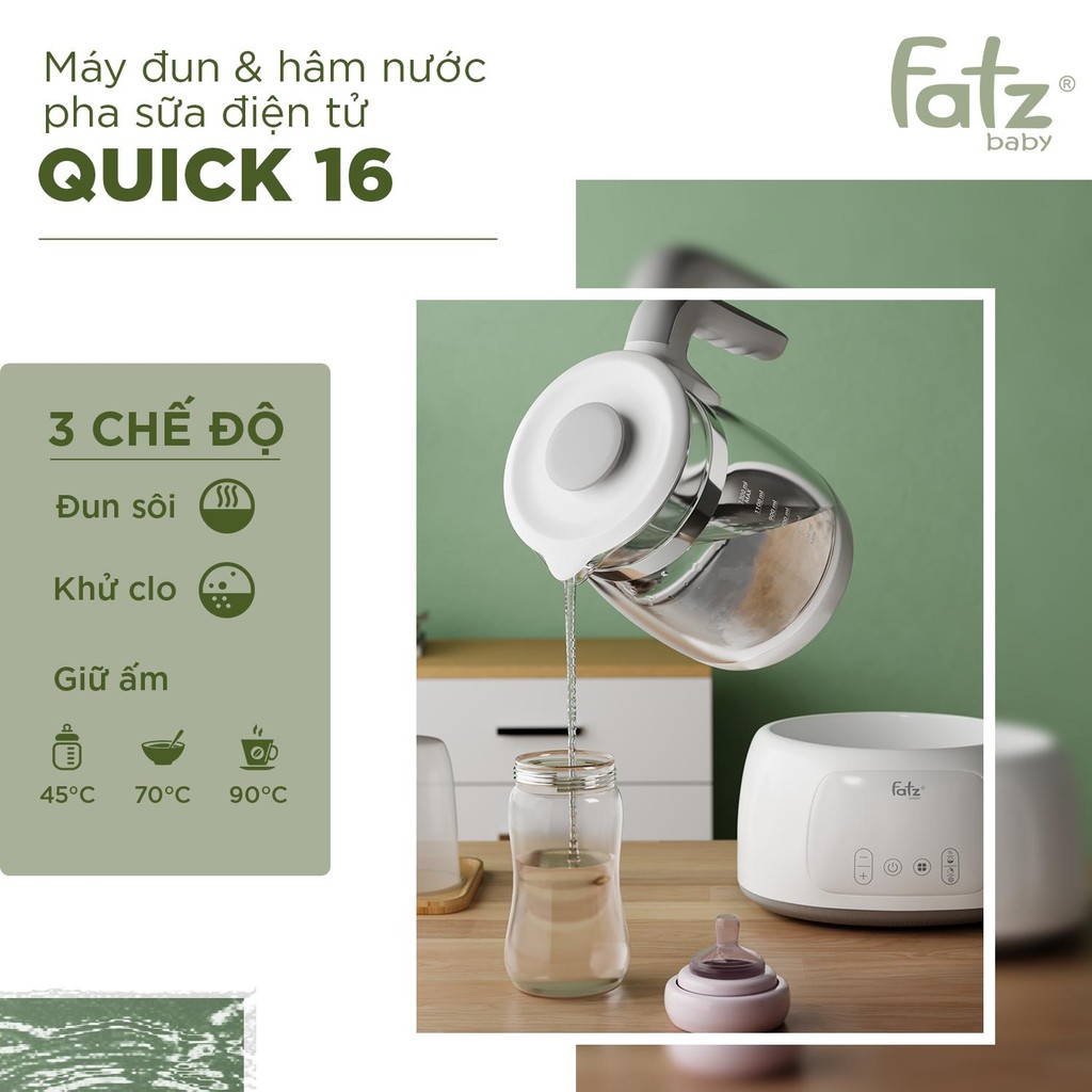 Genuine Fatz Baby Quick 16 Electronic Milk Boiler and Warmer - FZ036 ...