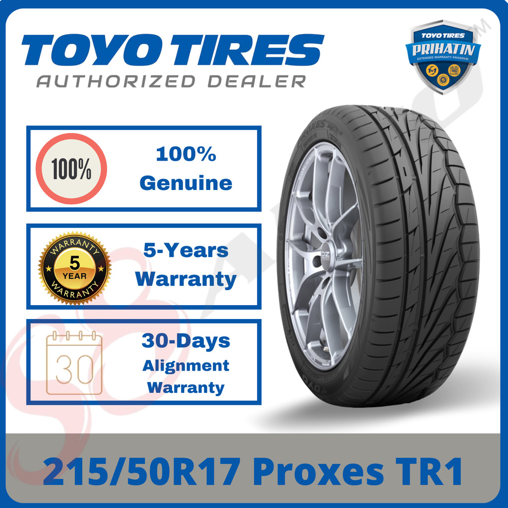 215/50R17 Toyo Tires Proxes TR1 *Year 2024 RM400/PCS | Shopee Malaysia