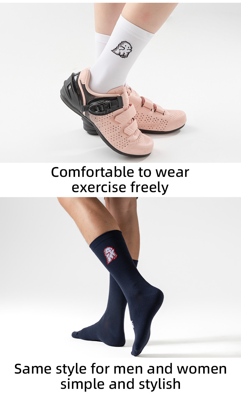 ROCKBROS Cycling Socks Sweat-Wicking Socks Quick Drying High Elasticity ...