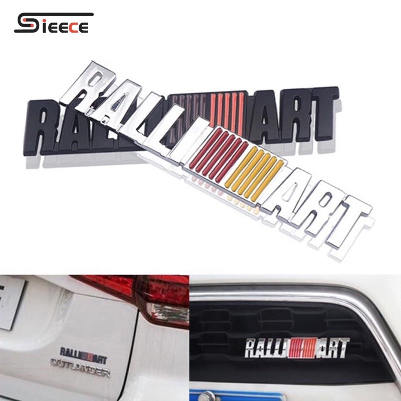 Sieece RALLIART Metal Emblem Sticker For Mitsubishi Mitsubishi Triton ...