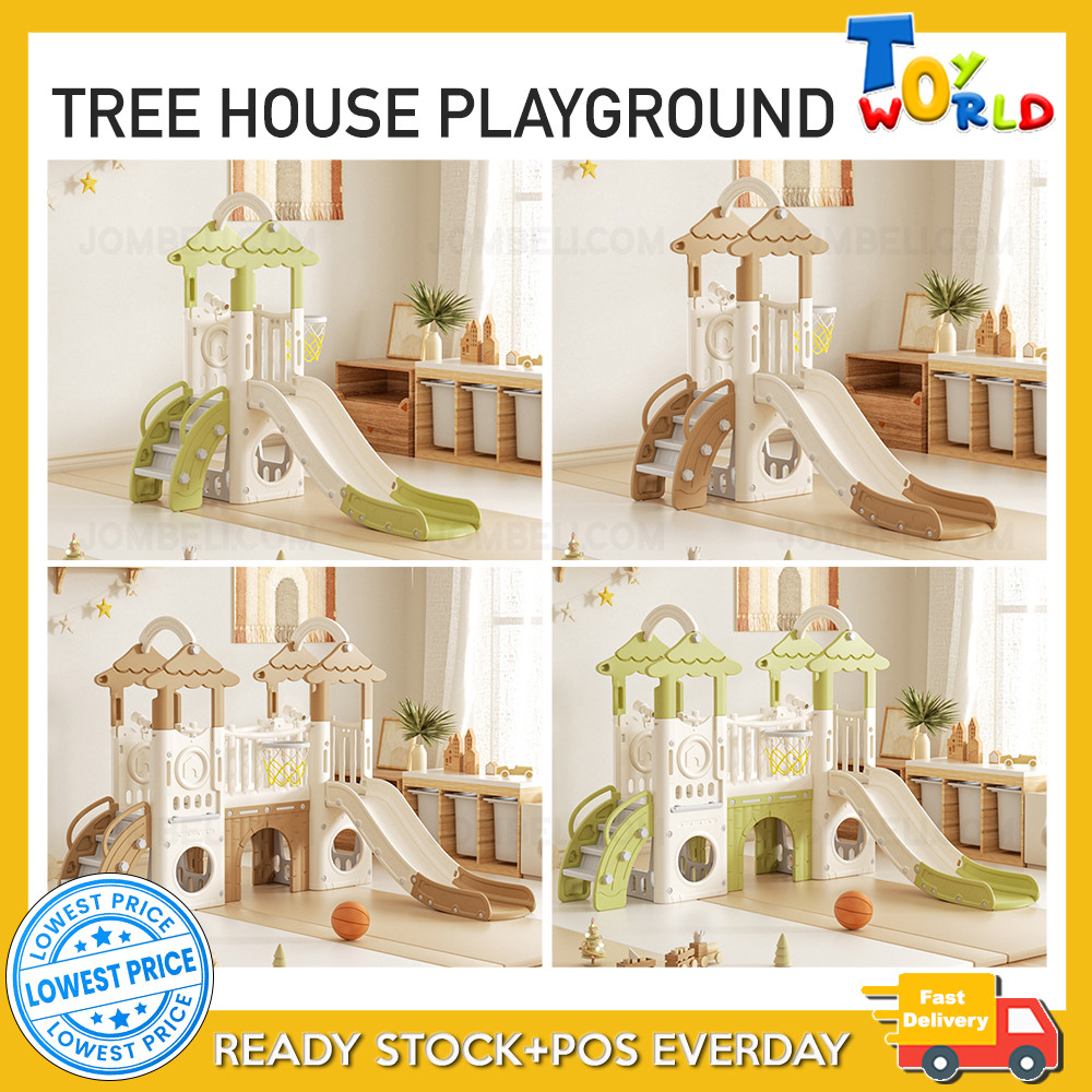 TREE HOUSE PLAYGROUND Kindergarten Giant Playground Children Kids ...
