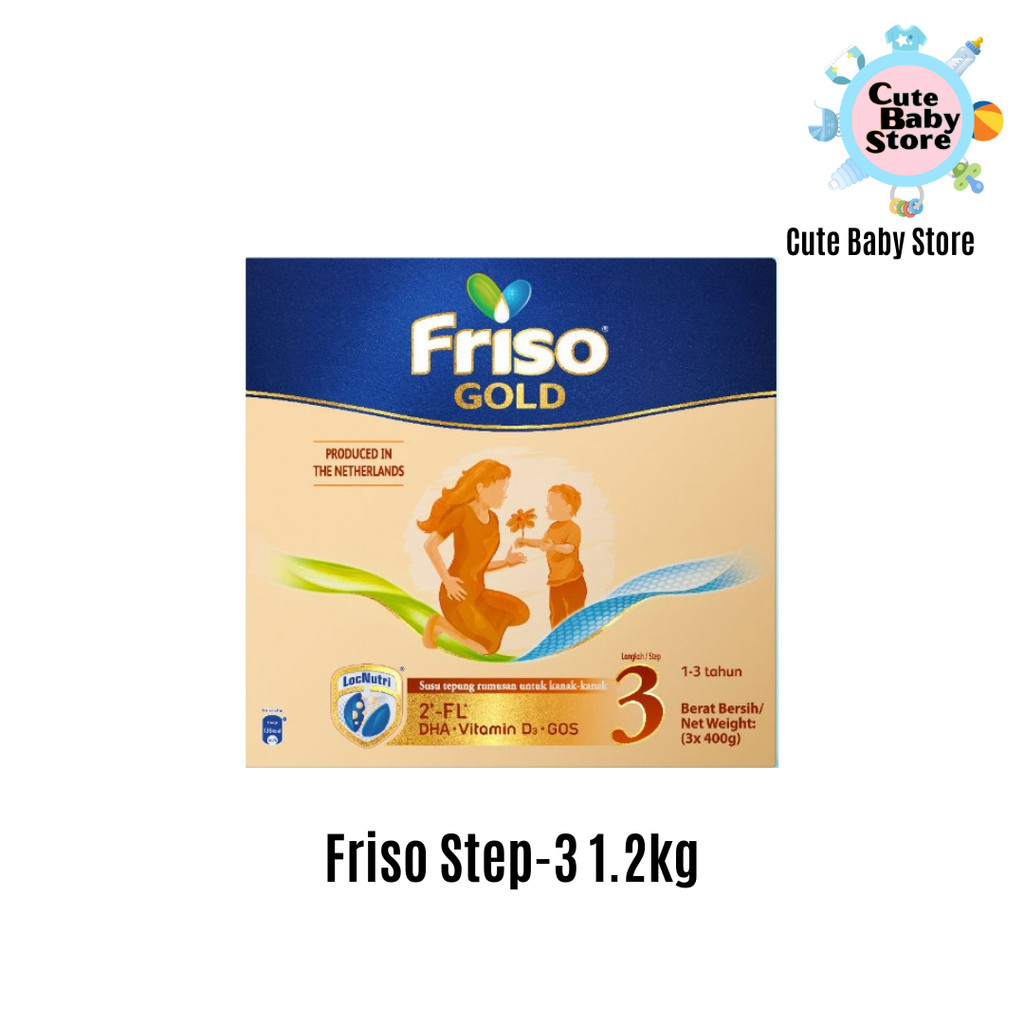 Friso Gold Step 3 Milk Formula (1.2kg) | Shopee Malaysia
