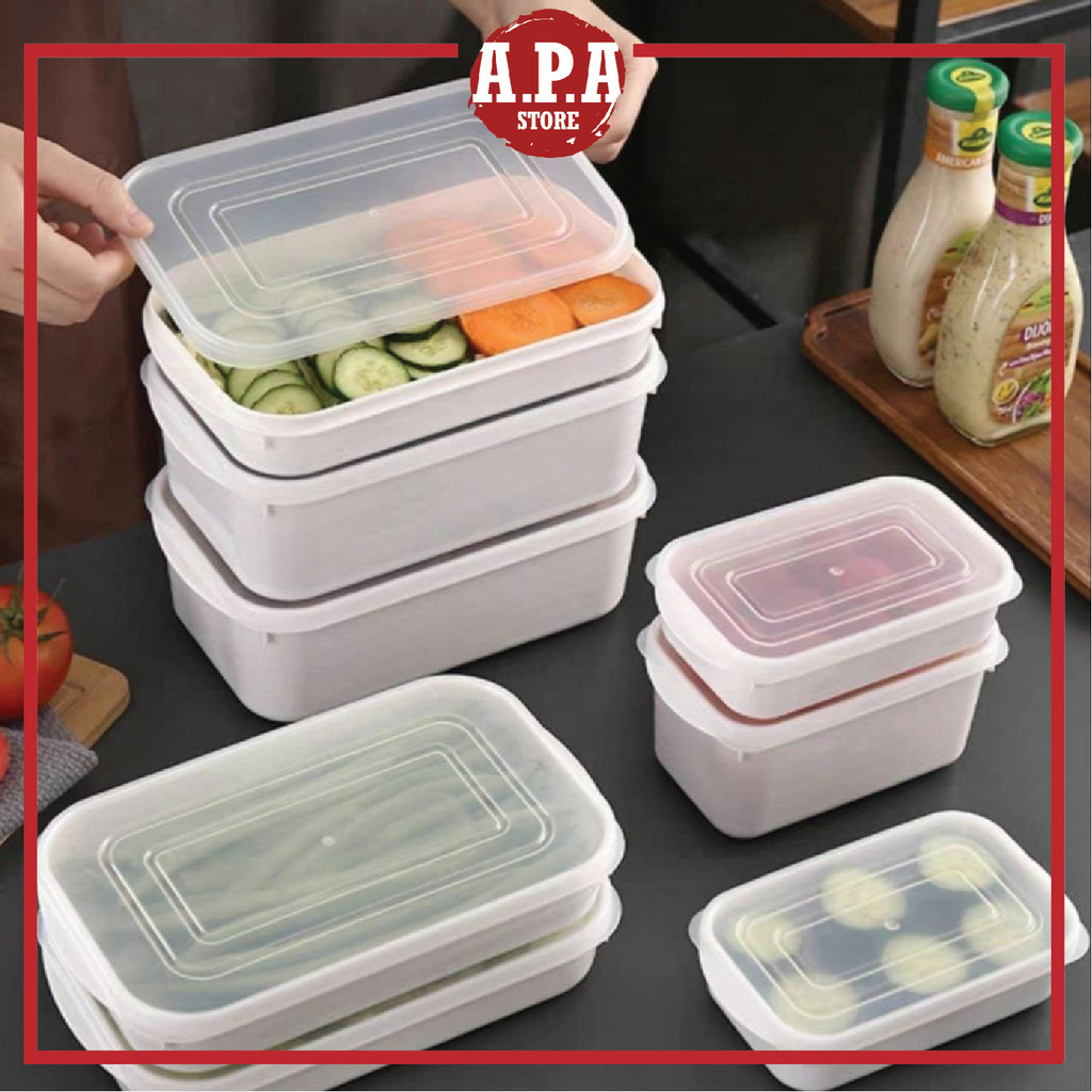 APA Fridge Container Plastic Storage Organizer Box Food Fruit Keep ...