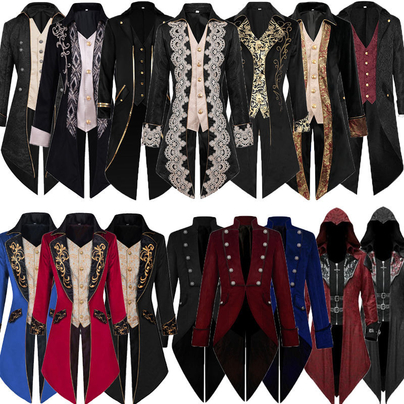 European Court Men's Retro Tuxedo Medieval Brotherhood Special ...