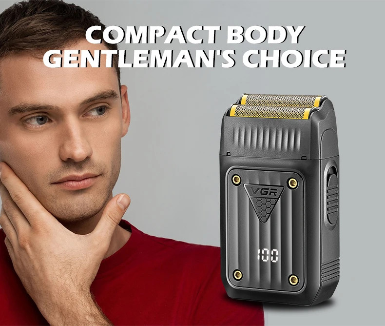 VGR 363 Electric Shaver For Men Rechargeable Foil Razor Barber Bear ...