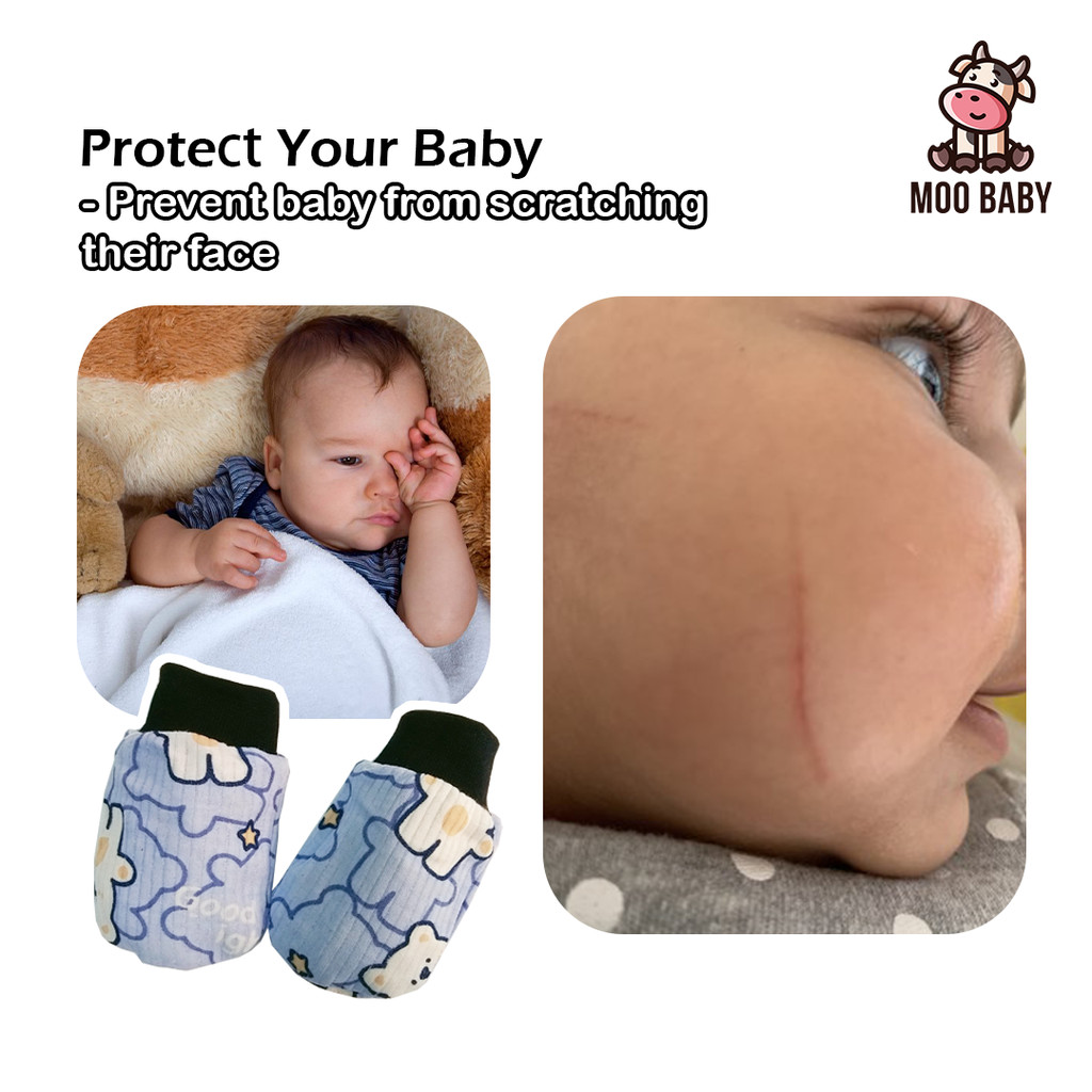 Moo Baby 5pcs Newborn Baby Clothing Set Long Sleeve Pyjamas Baby ...