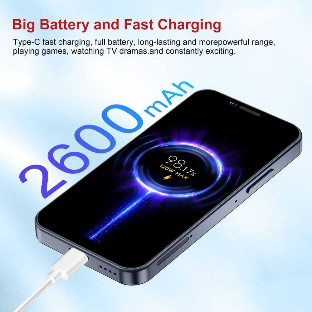 XS15 Pro Max Mini Android Smartphone 3G/4G Network 3GB RAM 64GB ROM 3.5 ...