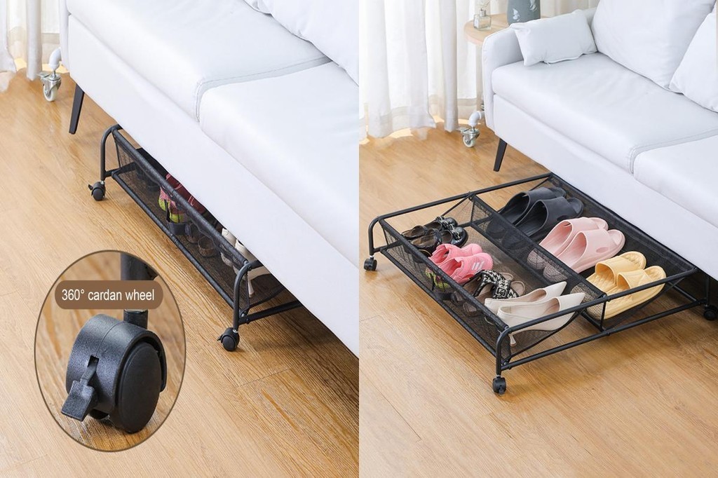 livecity| Shoes Holder Rack Under-bed Storage Holder Multifunctional ...