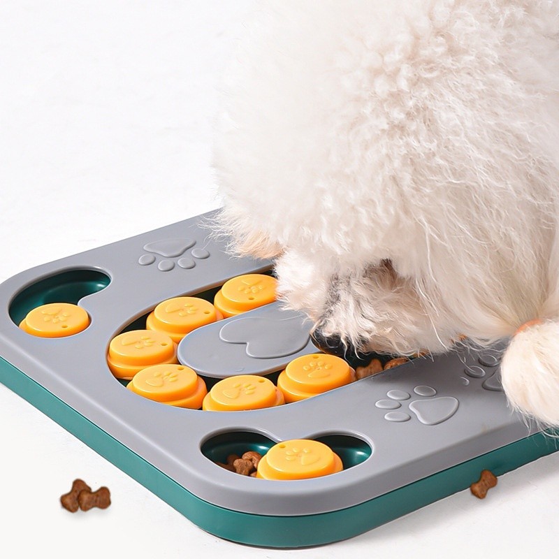 HamshMoc Interactive Pet Puzzle Toy Foraging Dog Toys IQ Sniffing ...